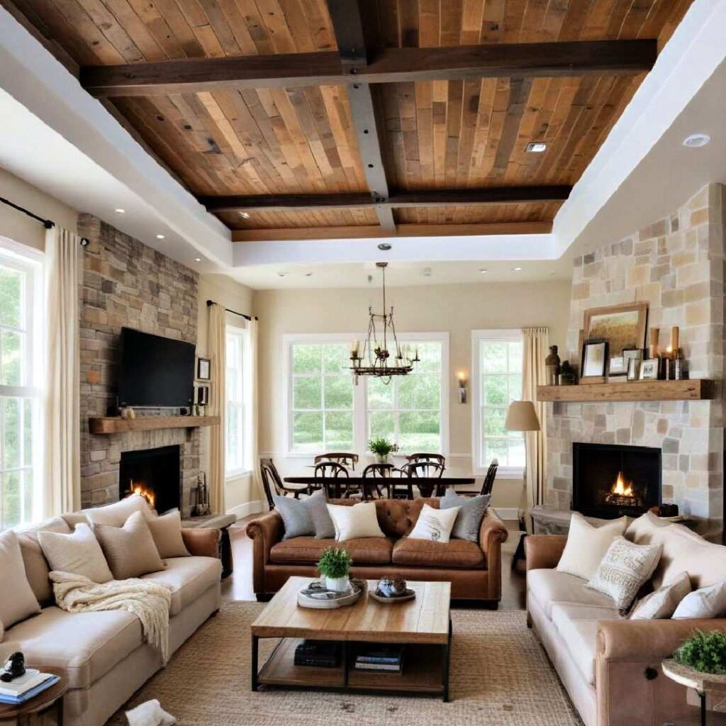 40 Living Room Ceiling Ideas To Elevate Your Space — PlantWorksNYC